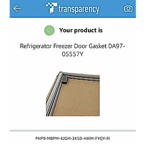 Refrigerator Freezer Door Gasket DA97-05557Y