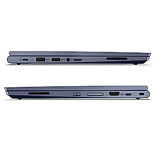 Lenovo ThinkPad C13 Yoga Chromebook 2-in-1 Laptop, 13.3" FHD Touchscreen 300nits, AMD Ryzen 3 3250C, 4GB DDR4 RAM, 512GB PCIe SSD, Backlit Keyboard, Abyss Blue, Chrome OS, BROAG USB Extension Cable
