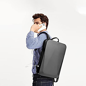 TASKITERY Gaming Laptop Backpack 15.6-Inch Laptop,Anti Theft Waterproof Hardshell Backpack with USB Port and TSA lock,Fashion Laptop Backpack for Men for College/Travel/Business/Officel(Black)
