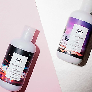 R+Co Sunset Blvd Daily Blonde Shampoo | Daily Brightening + Combats Brassiness + Hydrating | Vegan + Cruelty-Free | 8.5 Oz