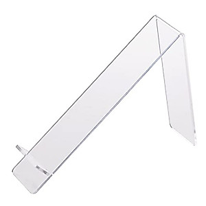 4 Pcs Acrylic Shoe Display Stands Detachable Shoe Rack Holder for Shop Store Mall, Transparent