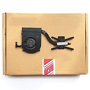 Fleshy Leaf Replacement for Lenovo ThinkPad X1 Yoga X1 Carbon 4th CPU Cooling Fan Heatsink 01AVW976 00JT800 01YT252