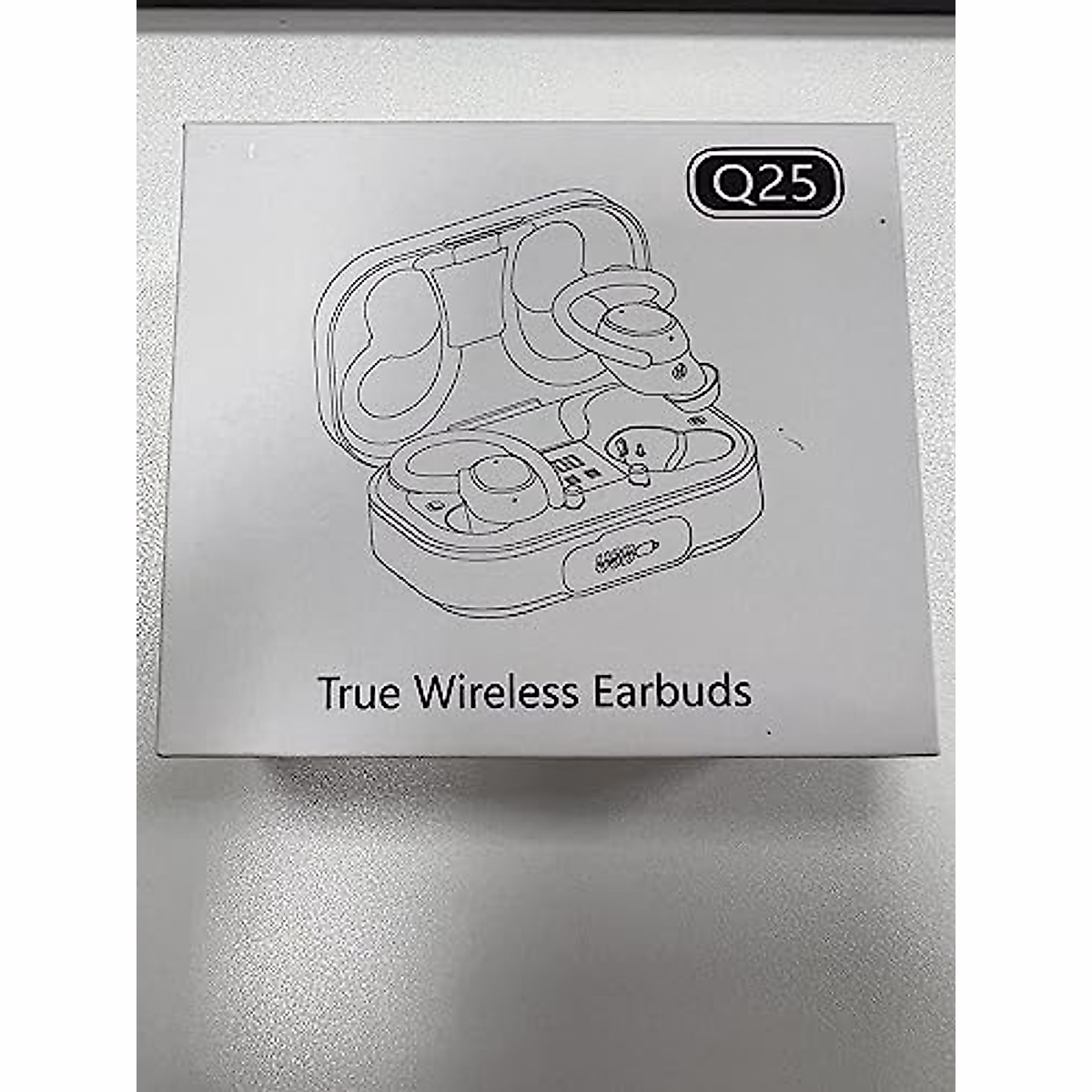 KT1 Ear Buds Wireless Earbuds V5.3 Bluetooth Earbuds 120Hrs Playtime, 4.7g Mini Size Painless Wear, IPX7 Waterproof, Deep Bass 2.0, Over-Ear Earbuds Wireless Bluetooth Headphones for Sport Running