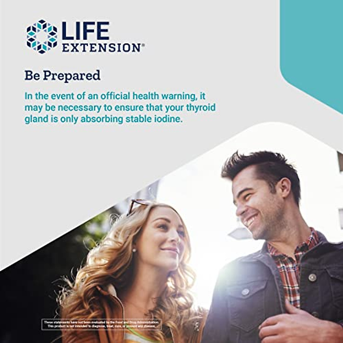 Life Extension Potassium Iodide 130mg 14 Tablets