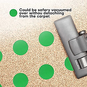 Bwlky 50Pcs Carpet Markers Classroom Carpet Floor Dots Circles Spots for Kids, Students, Teachers, Preschool Kindergarten, Education Supplies, Green