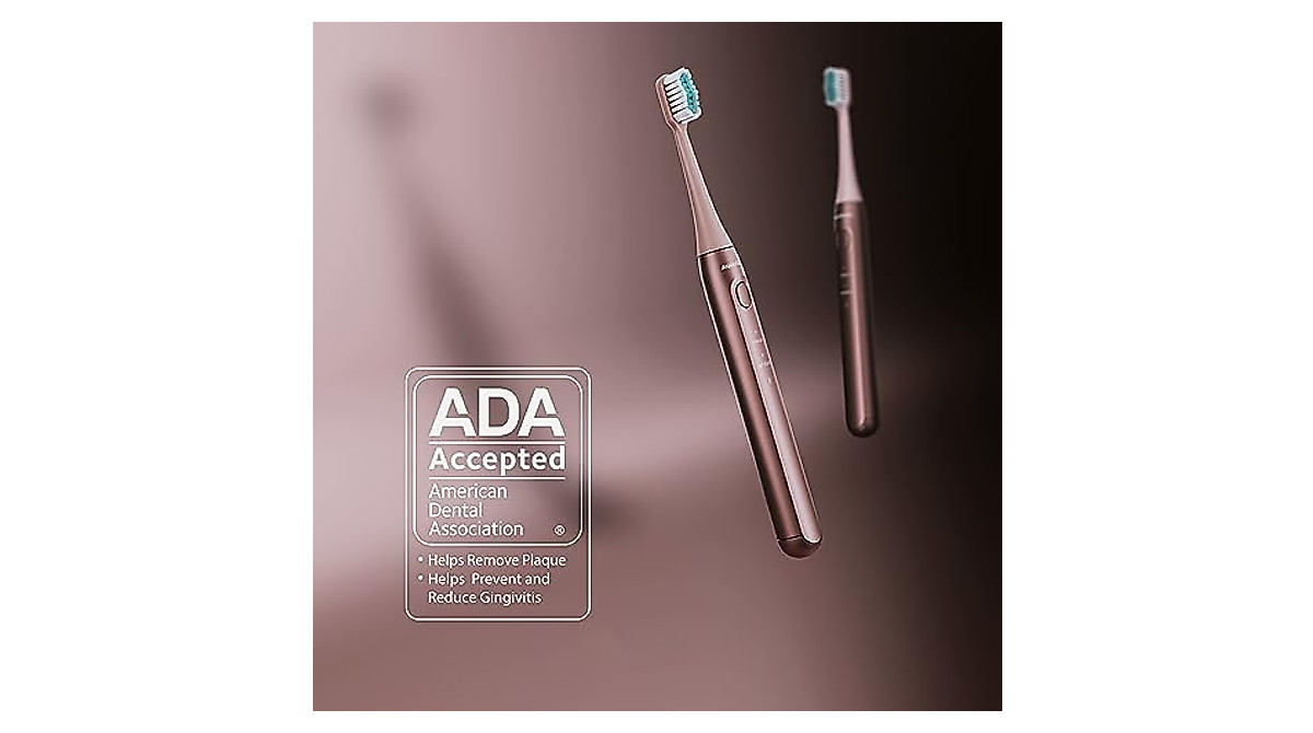 Aquasonic Icon Rechargeable Toothbrush - ADA Accepted