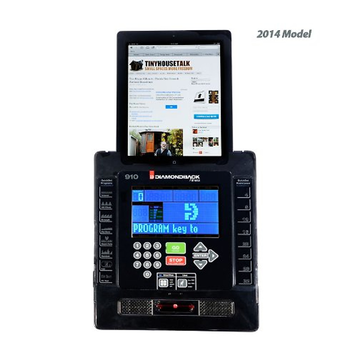 Diamondback Fitness 910SR Seat Recumbent with Electronic Display and Quiet Magnetic Flywheel