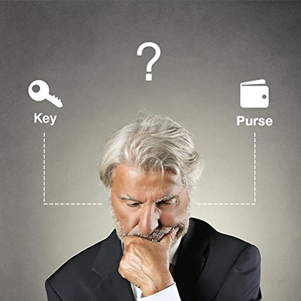 Key Finder,vodeson Wallet Finder Smart Tracker,Pet Cat Dog Tracking, Phone and Remote Finder,1 RF Transmitter and 4 Receivers - Wireless Key RF Item Locator, car Keychain Gift Finder