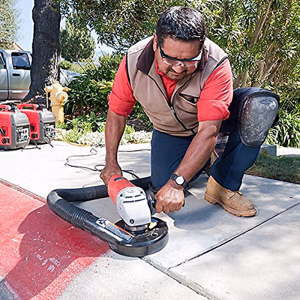 RLOZUI Dust Shroud Angle Grinder Universal Surface Grinding Dust Shroud Dust Cover 7 Inch