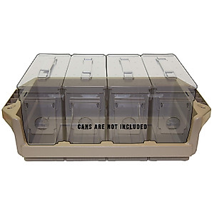 MTM MAC30 Ammo Can Tray for Metal Cans (30 Cal.), USA Made, Dark Earth