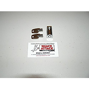 FSI, USI, WITTERN & VENDNET Snack or SODA Vending Machine B0900 Lock & (2) Keys/Free Ship!