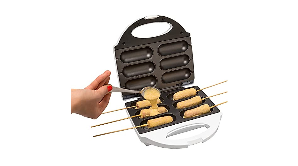 MasterChef Corn Dog Maker - Electric Nonstick Kitchen Baker