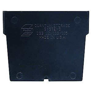 Quantum Storage Systems DSB101 Plastic Divider Designed for Economy Shelf Bins, 8" x 8"x 5" (Case of 50)