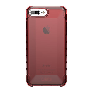 URBAN ARMOR GEAR UAG iPhone 8 Plus/iPhone 7 Plus/iPhone 6s Plus [5.5-inch screen] Plyo Feather-Light Rugged [Crimson] Military Drop Tested iPhone Case
