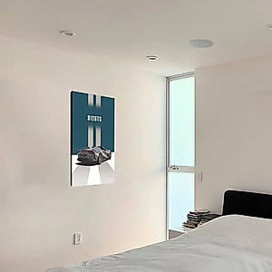 Car Poster Ferrari F40 Supercar Posters Racing Car Canvas Wall Art For Boy's Bedroom SuperCar Wall Decor Frame-style 12x18inch(30x45cm)