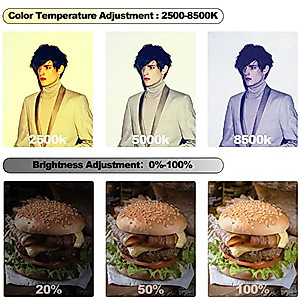 RGB Handheld Light Wand, Magnetic Handheld Led Light Wand, 0-360° Full Color, 2500-8500K Dimmable, CRI95+, Rechargeable Video Light Wand for YouTube, TikTok, Vlog, Live Streaming