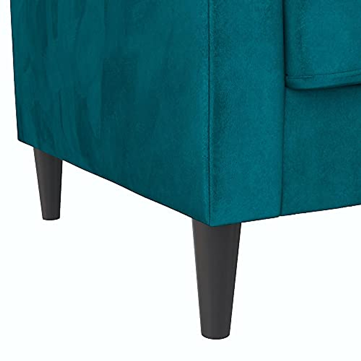Mr. Kate Winston Sofa with Pocket Coils, Green Velvet