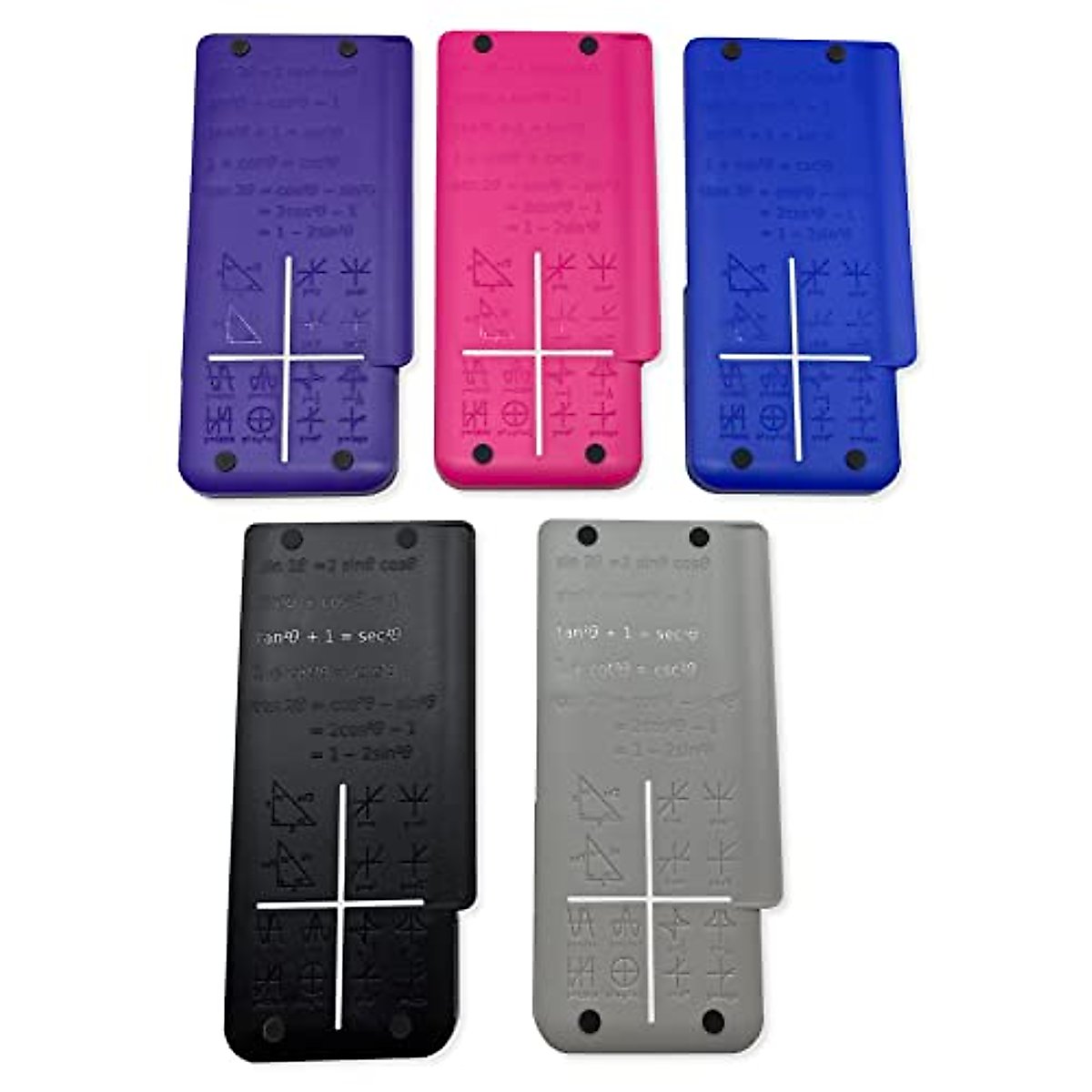 TI-84 Plus CE Replacement Sliding Cover for Texas Instruments Graphing Calculator (TI-84 Plus CE, Gray)