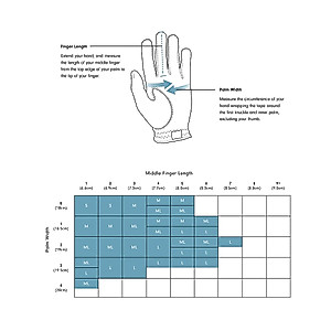Footjoy Women's StaCooler Fashion Golf Gloves, Medium / Large, Worn on Left Hand