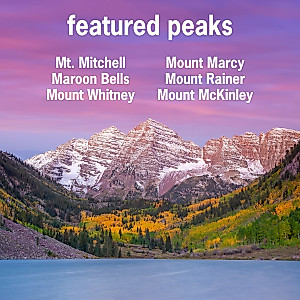 PanoramaKnife Kitchen Knife – Swiss Made – Peaks of USA – Mountain Ranges Resembled in Blade - Surgical Stainless Steel + Walnut Wood –– 10in – Best Cooking Knife – Great Gift for Outdoor Enthusiasts