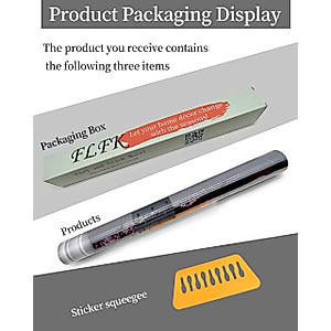 FLFK Door Sticker - Door Mural Peel and Stick, Removable Self-Adhesive Scenic Door Wallpaper for Home Decor, 30.3 "W x 78.7 "L, Set of 2 Sheets