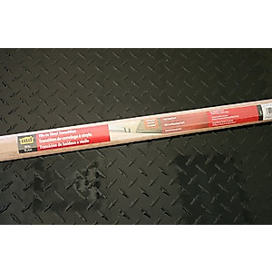 M-D Building Products 48909 36-Inch Hardwood Transition Tile to Vinyl