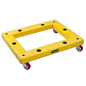 trimate KD Furniture Dolly, 300Lbs, Rectangle: 20”x16”, by, Multicolor