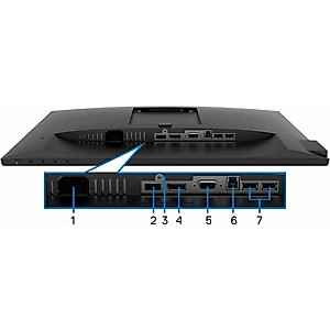 Dell P2219H Display Port+HDMI 1920x1080 21.5in Monitor, Black (Renewed)