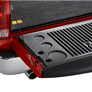 BedRug Bed Mat BMN04KCD fits 04+ TITAN 6'6" BED for trucks with a drop-in style bedliner , Gray