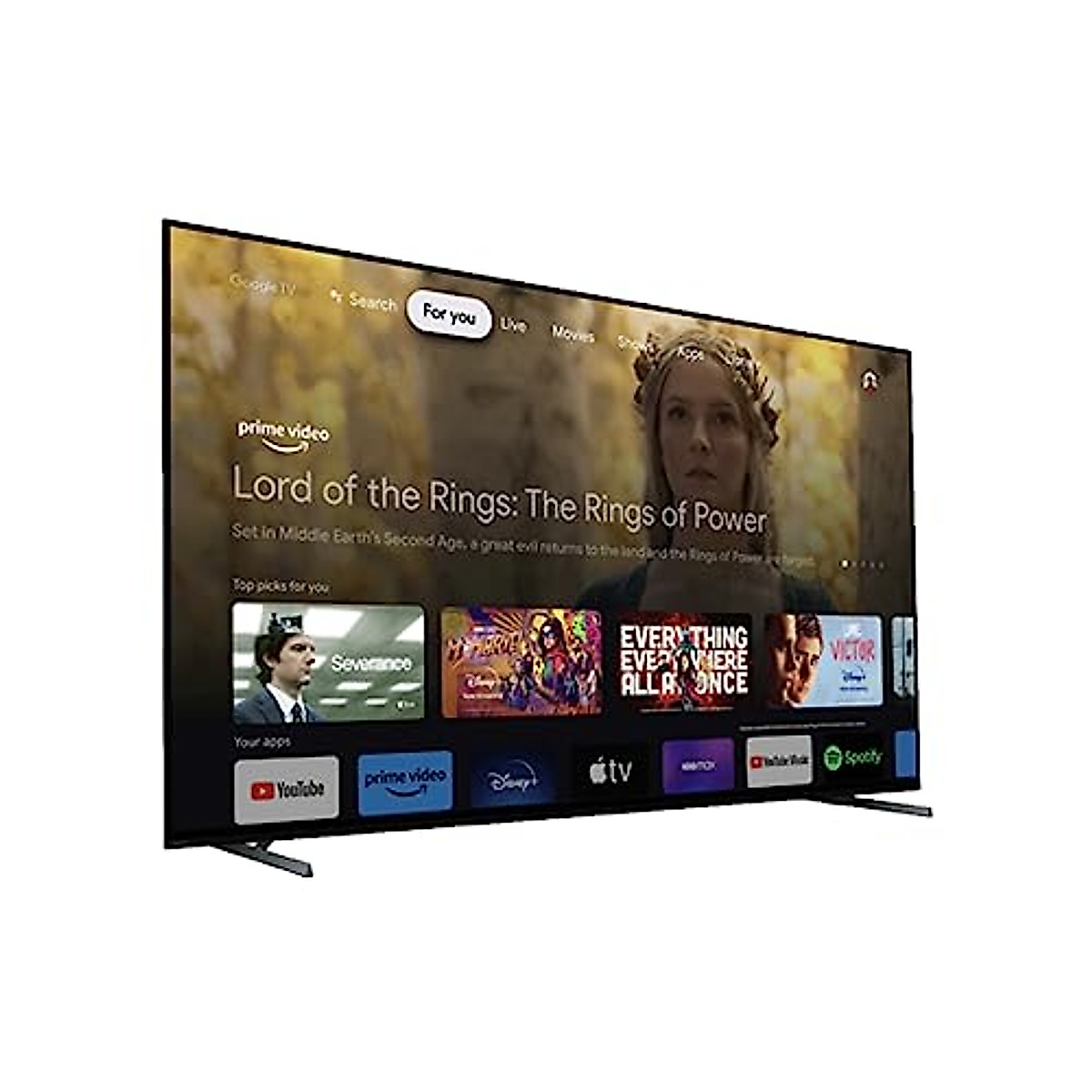 Sony XR55A80L 55 Inch 4K HDR OLED Smart Google TV with PS5 Features with a Large/Extra Large Full Motion Mount for 43 Inch-90 Inch Compatible TV's and HDTV Screen Cleaner Kit (2023)(USED)