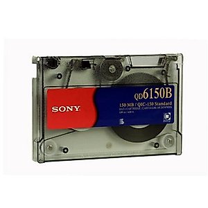 Sony QD6150N, QIC 1/4 in. Data Cartridge, DC6150, 150MB, Tape Media
