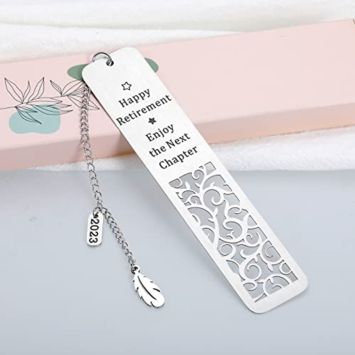 Retirement Gifts for Women Men 2023 Christmas Bookmark Gifts for Coworker Nurses Doctors Dad Mom Happy Retirement Appreciation Gift for Retired Teacher Boss Employee Leaving Going Away Gift for Friend
