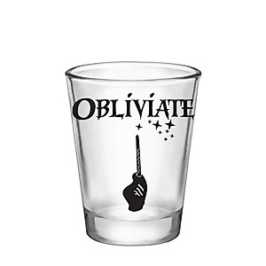 GO FROZEN Obliviate Shot Glass-Wizard Gifts-Birthday Shot Glass