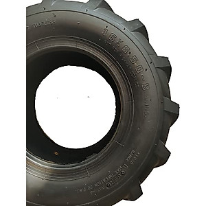 2 NEW HORSESHOE 16x6.50-8 Super Lug Pattern w/18 Pairs of Herring Bone for Ditch Witch Trencher AG Farm Tractor Ridding Lawn Mower Tires Tubeless 16 650 8 ATV1 T148 166508