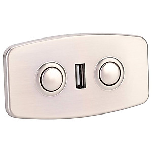 2 Button Lift Chair or Power Recliner Hand Control, Electric Sofa Recliner Chair Hand Controller with Dual USB Hand Control Recliner Replacement Parts