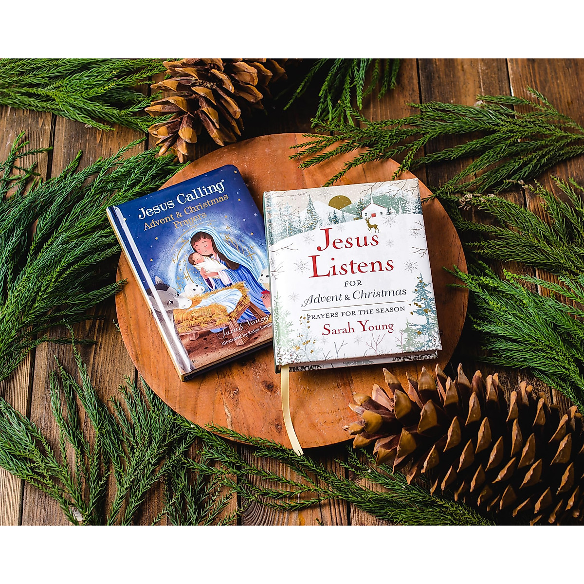 Jesus Listens--for Advent and Christmas, Padded Hardcover, with Full Scriptures: Prayers for the Season
