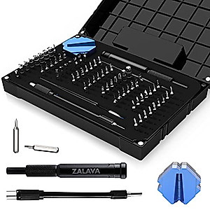 71 in 1 with 64 Bits Precision screwdriver Set,Electronics Magnetic Repair Tool Kit For Computer Repair Tool Kit With Extension Rod,For Laptop,Phone,Watch,Computer,Switch,Glasses Etc