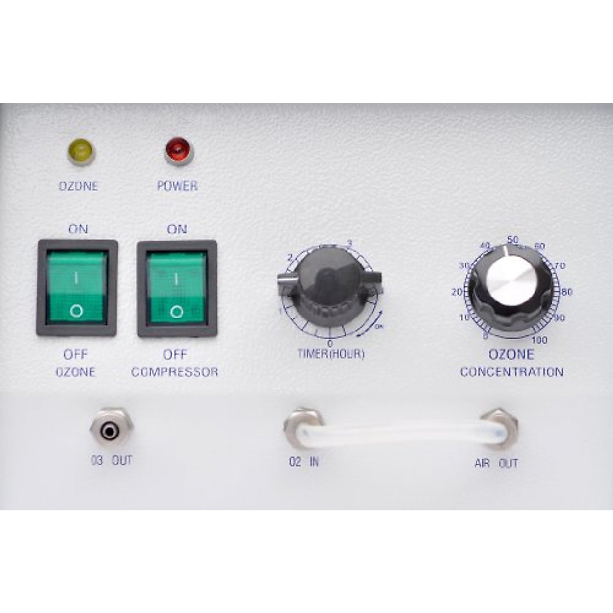 MP-3000 Ozone Generator, Light-Duty Ozonator, for Water-use with optional oxygen Hookup, up to 3000 mg/hr, with Timer Function