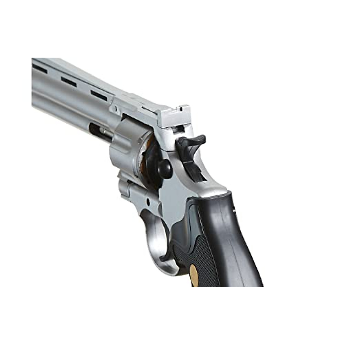 Airsoft 36S Spring Revolver Low Powered Airsoft Pistol Durable Plastic - Silver