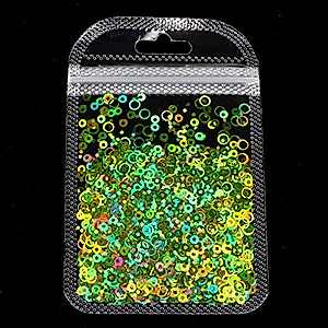Holographic Chunky Glitter 10 Colors Craft Glitter Resin Glitter for Nail Body Eye Face Crafts