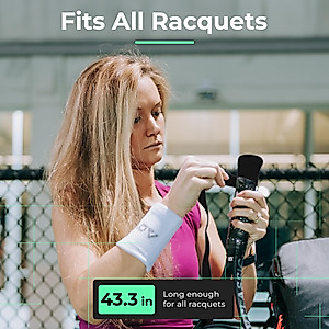 ADV Dry Tennis Overgrip Tape - 12-Pack - FeltTac Tennis Racket Grip Tape - Ultra Absorbent Tennis Grip Tape - High Velvety Comfort Tennis Racket Grips - Pro Tested & Designed Tennis Grips Overgrip