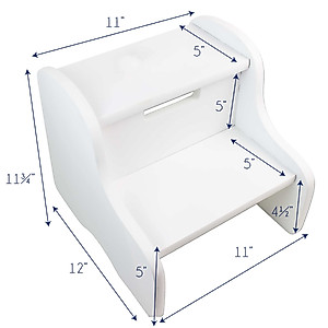 Personalized White Step Stool (Sports)