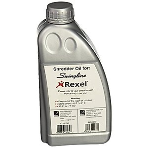 GBC Shredder Oil, For Self Oil TAA Compliant Shredders, 1 Liter (1753190)