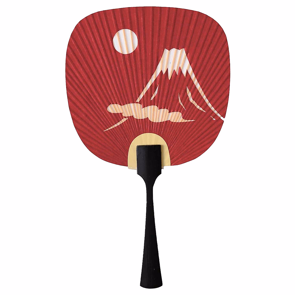 Made in Japan 3509 Mamoto Uchiwa Fuji (Red)