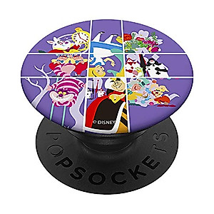 Disney Alice In Wonderland Wonder Art Blocks PopSockets Swappable PopGrip