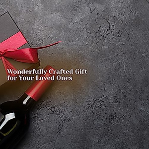 White and Red Wine Glasses - Premium Classic 10 oz Wine Glasses Set for Hosting Various Parties & Occasions - Dishwasher-Friendly Clear Stemmed Wine Glasses - PARNOO White & Red Wine Glasses Set of 6