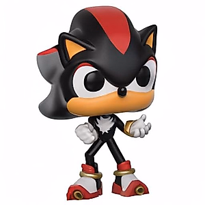 POP Sonic The Hedgehog - Shadow Funko Vinyl Figure (Bundled with Compatible Box Protector Case), Multicolor, 3.75 inches