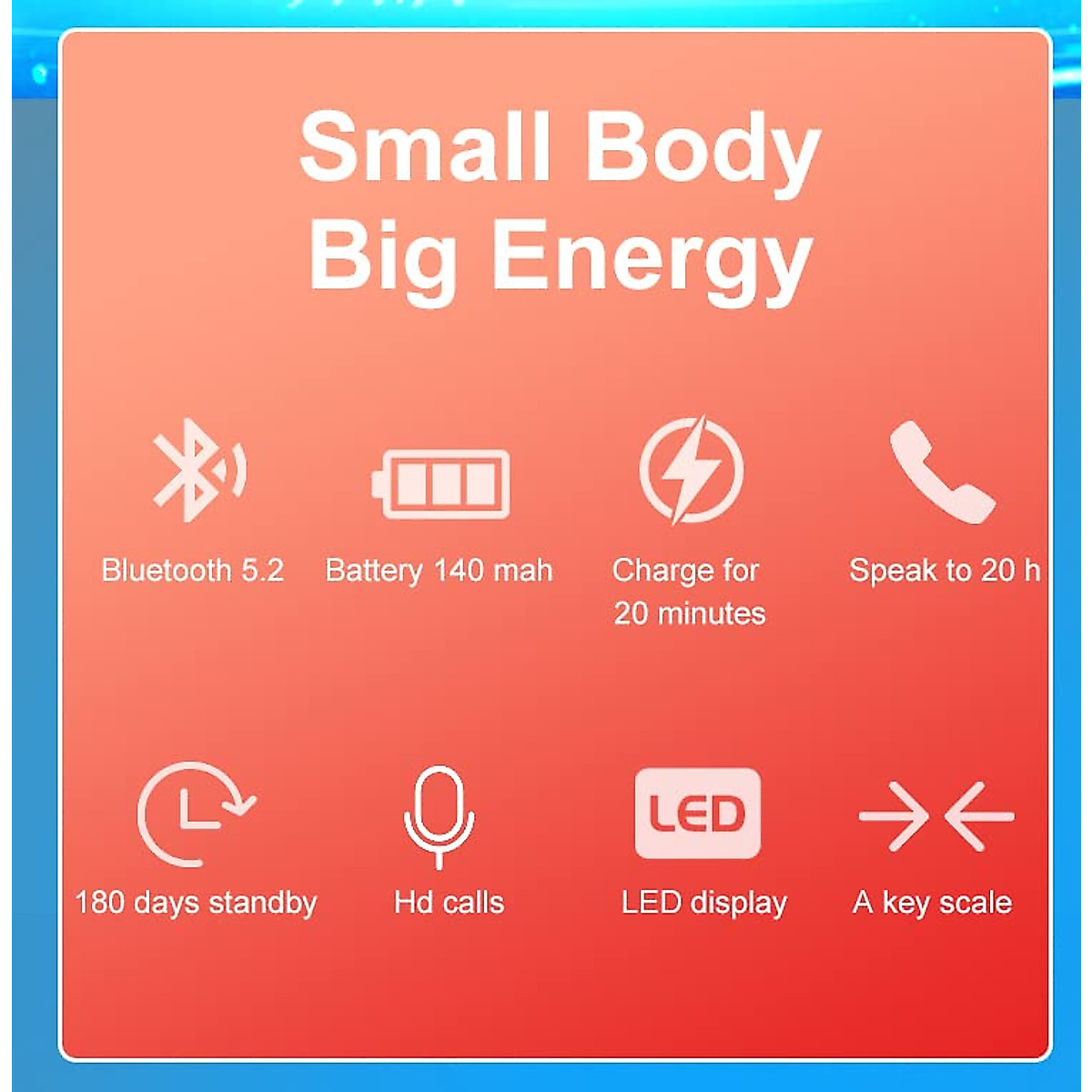 Bluetooth Headset,30Hrs HD Talktime Bluetooth Earpiece,Digital Display Battery lavalier Wireless Earphones,Hands Free Noise Reduction Retractable,Wireless Earbuds(Silver, 90 Days Free Replacement).