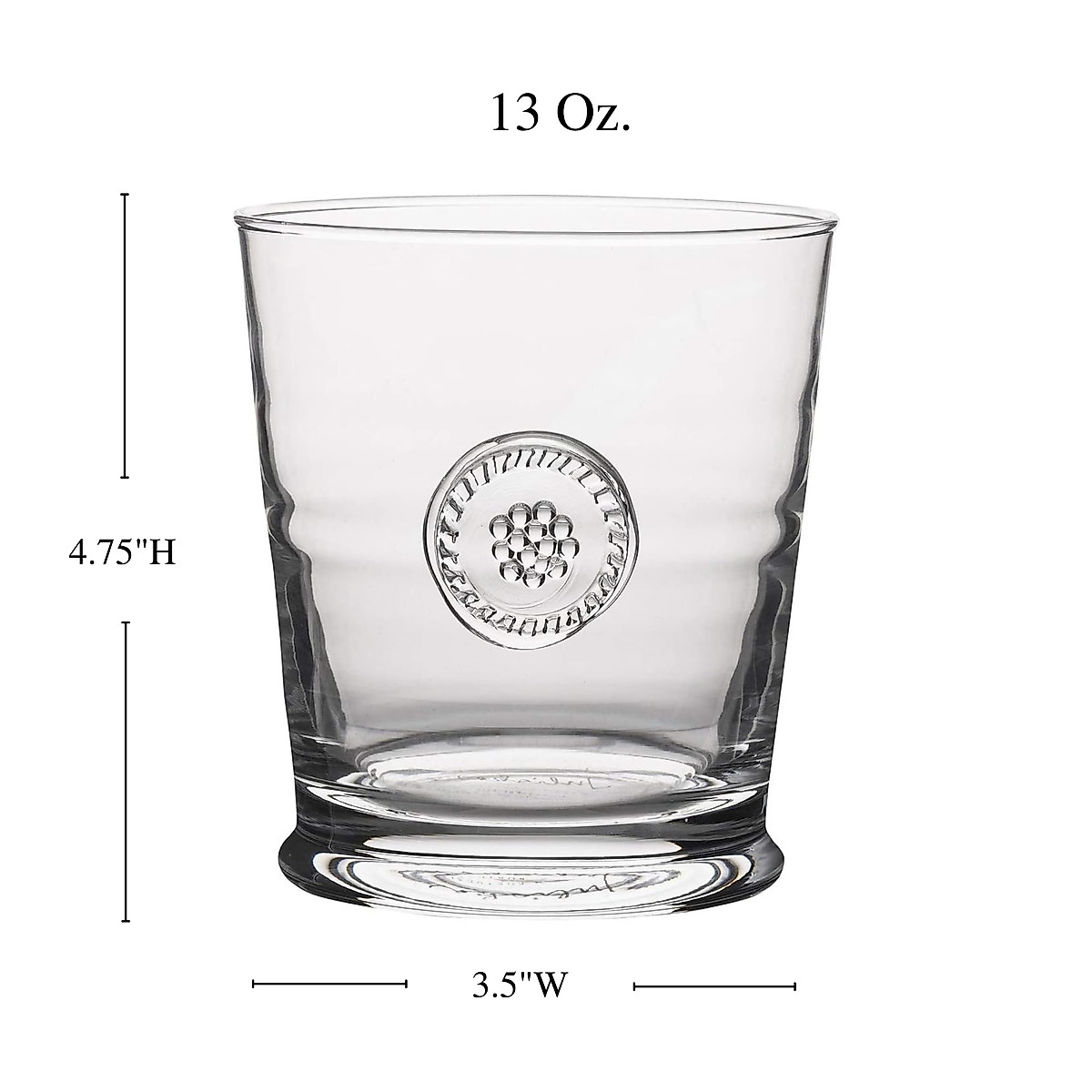 Juliska Berry & Thread Double Old Fashioned Glass