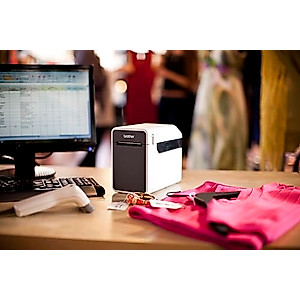 Brother TD-2020A Standard-Resolution 2-Inch Direct Thermal Desktop Printer with USB